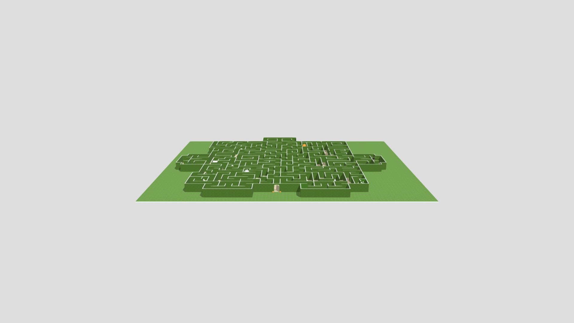 Maze - Download Free 3D model by Home Design 3D (@homedesign3d ...