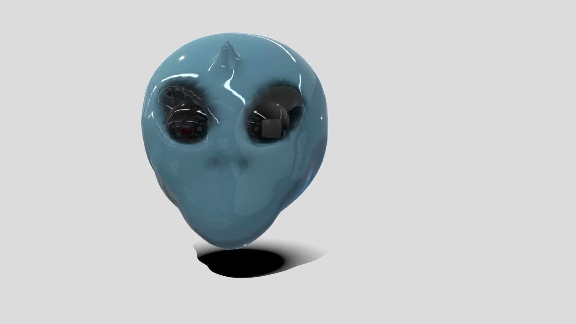 Mascara smudge alien - 3D model by rwbkarin [6a67151] - Sketchfab