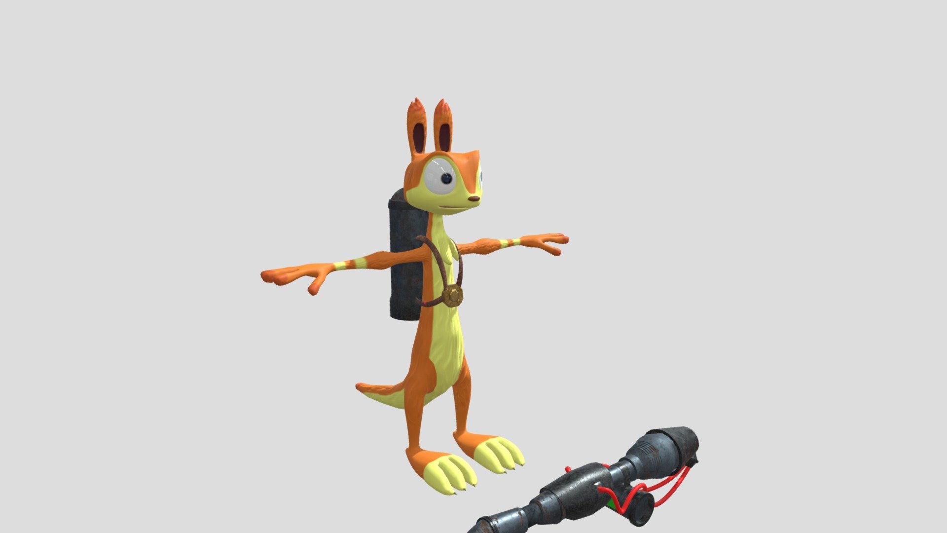 daxter weapon - Download Free 3D model by Spy_Max (@SpyMax) [6a68a00 ...