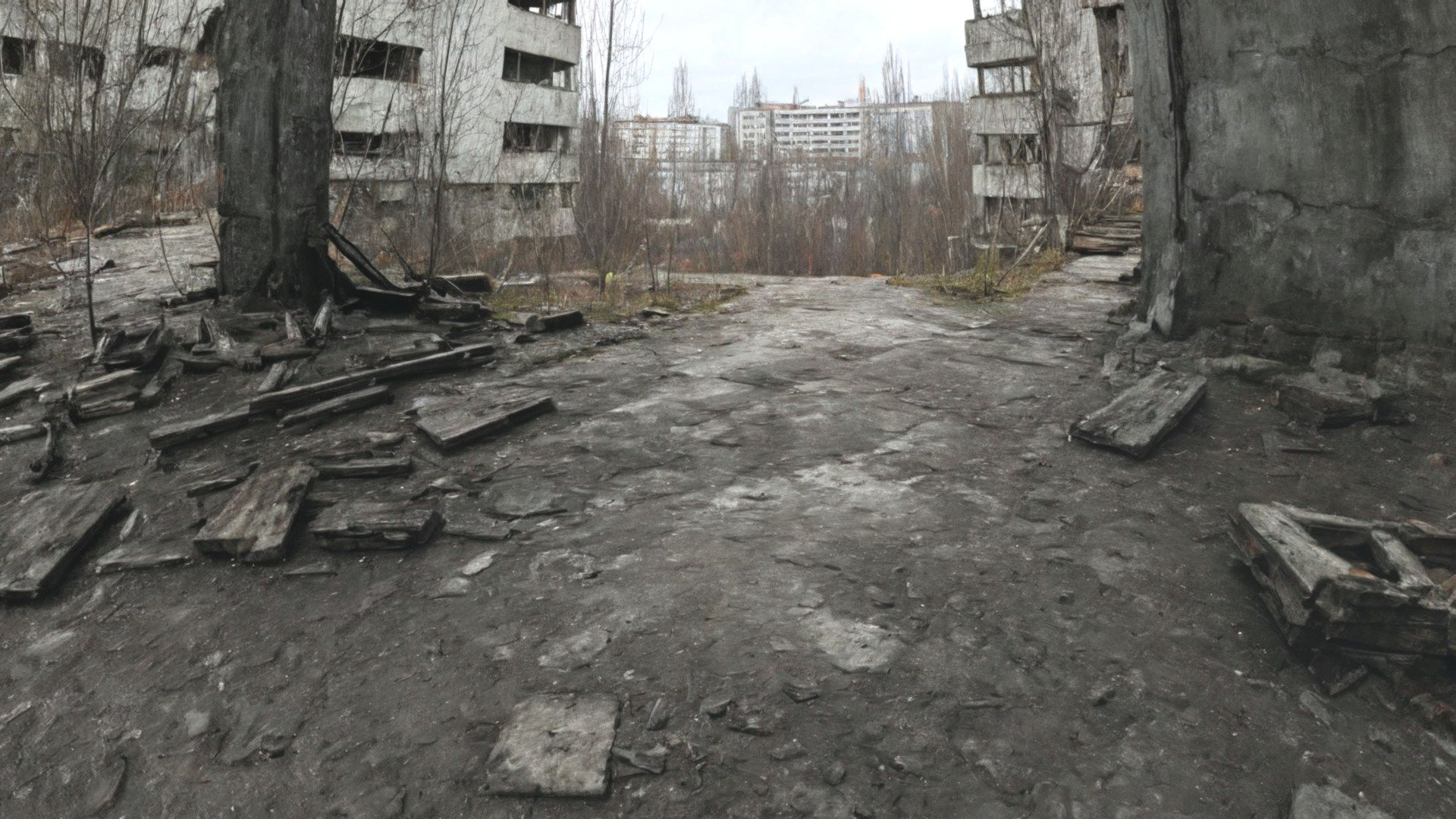 HDRI Post-Apocalyptic V2 Panorama H - Buy Royalty Free 3D model by ...
