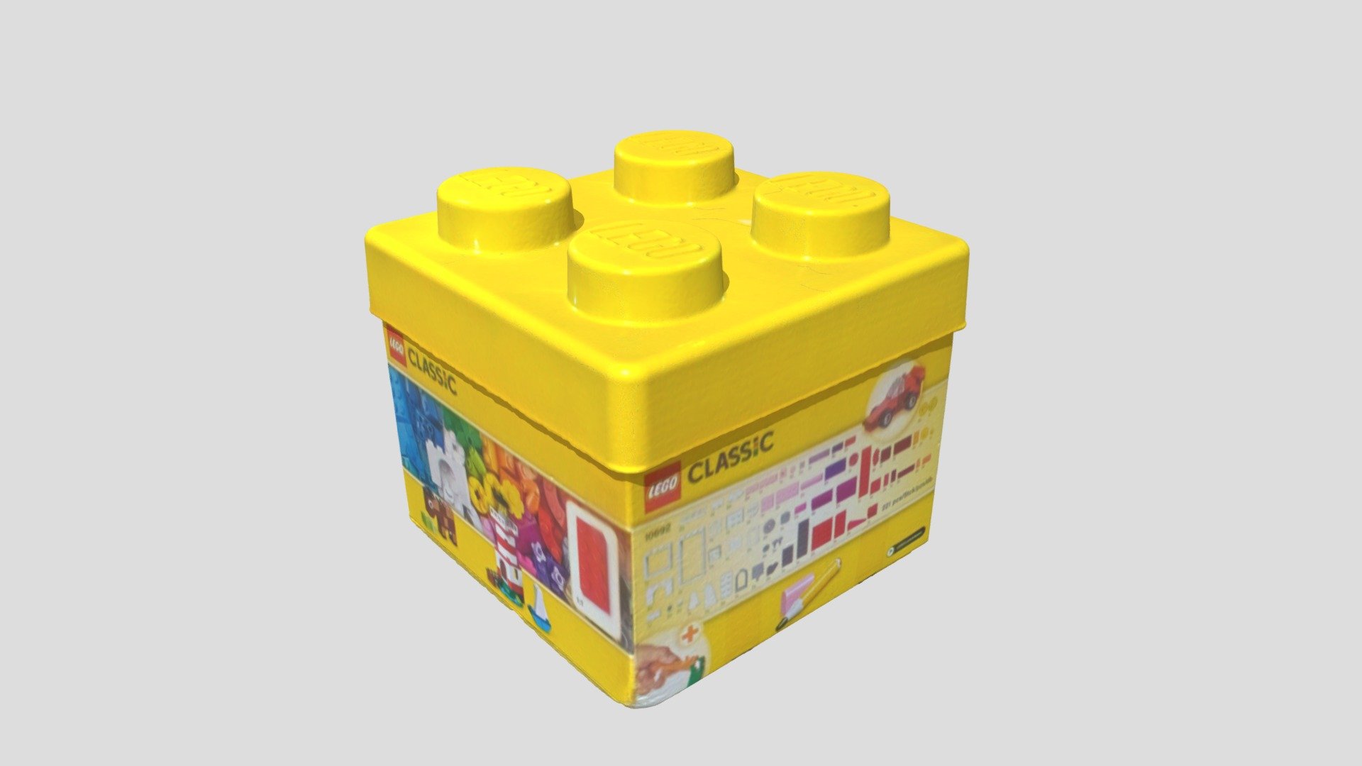 Lego Box - 3D model by m.wilson [6a6cfa9] - Sketchfab