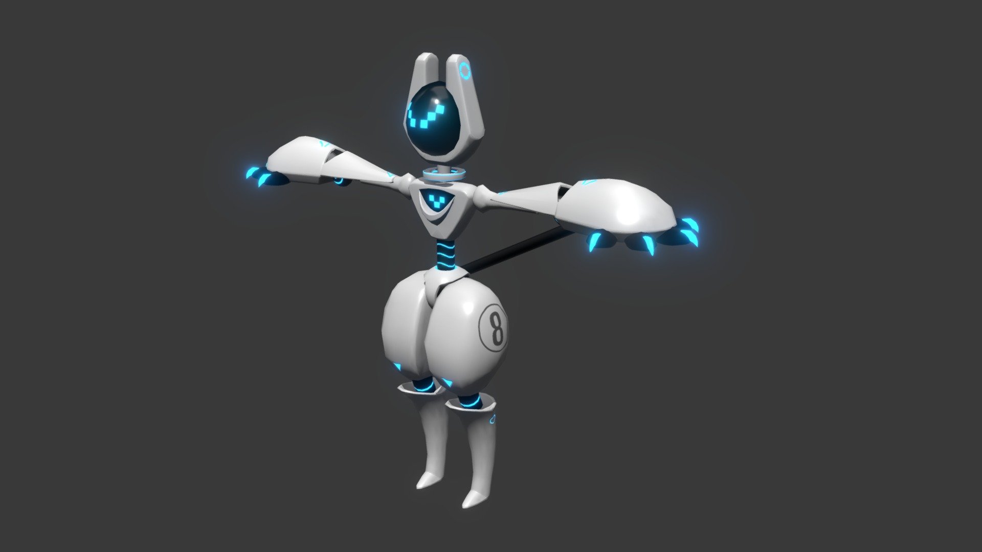 Robo Cat - Final - 3D model by Minh Dinh Nhat (@marverick) [6a6fd2b ...