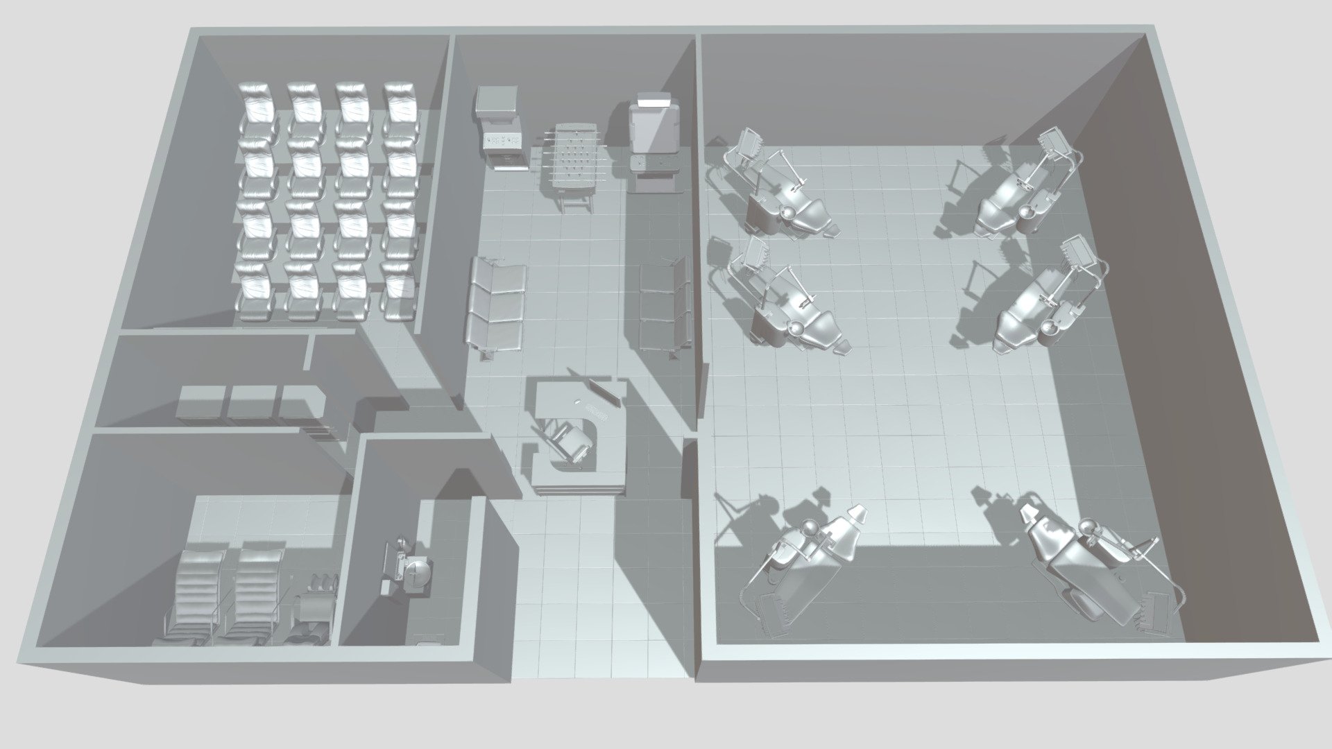 Clinic - 3D model by adakstudio [6a71697] - Sketchfab