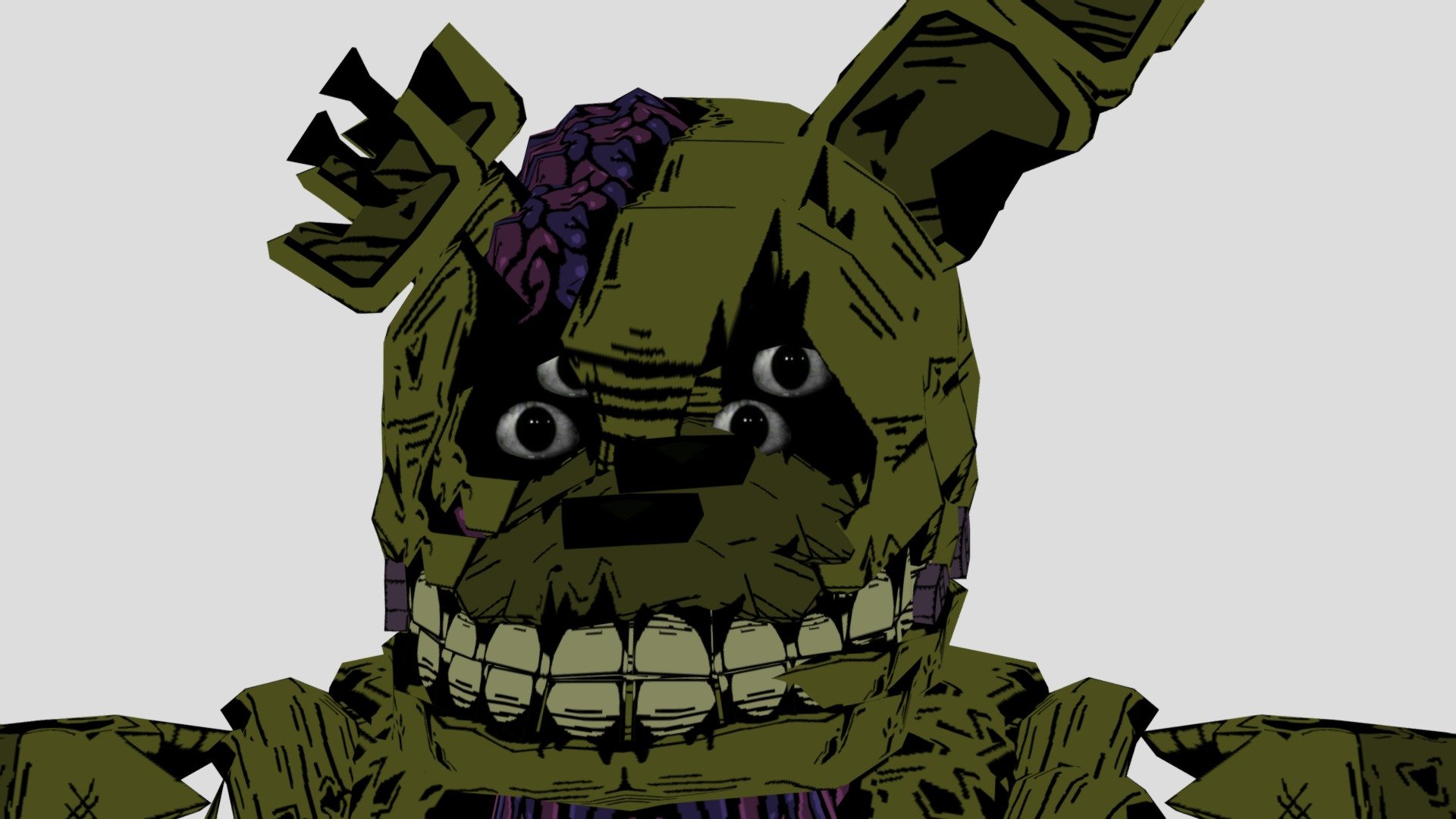 retro spring horror trap - Download Free 3D model by SR moldel VR ...
