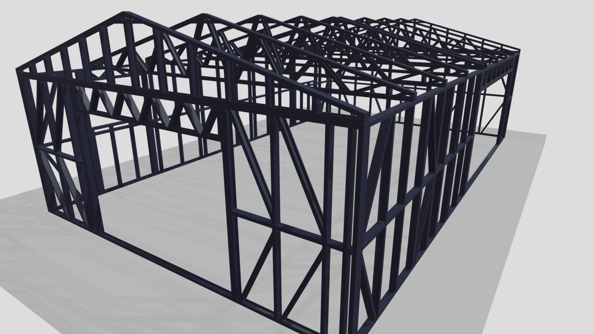 10 x 6m Garage - 3D model by THE SILVER FRAMES COMPANY (@PictonITM ...