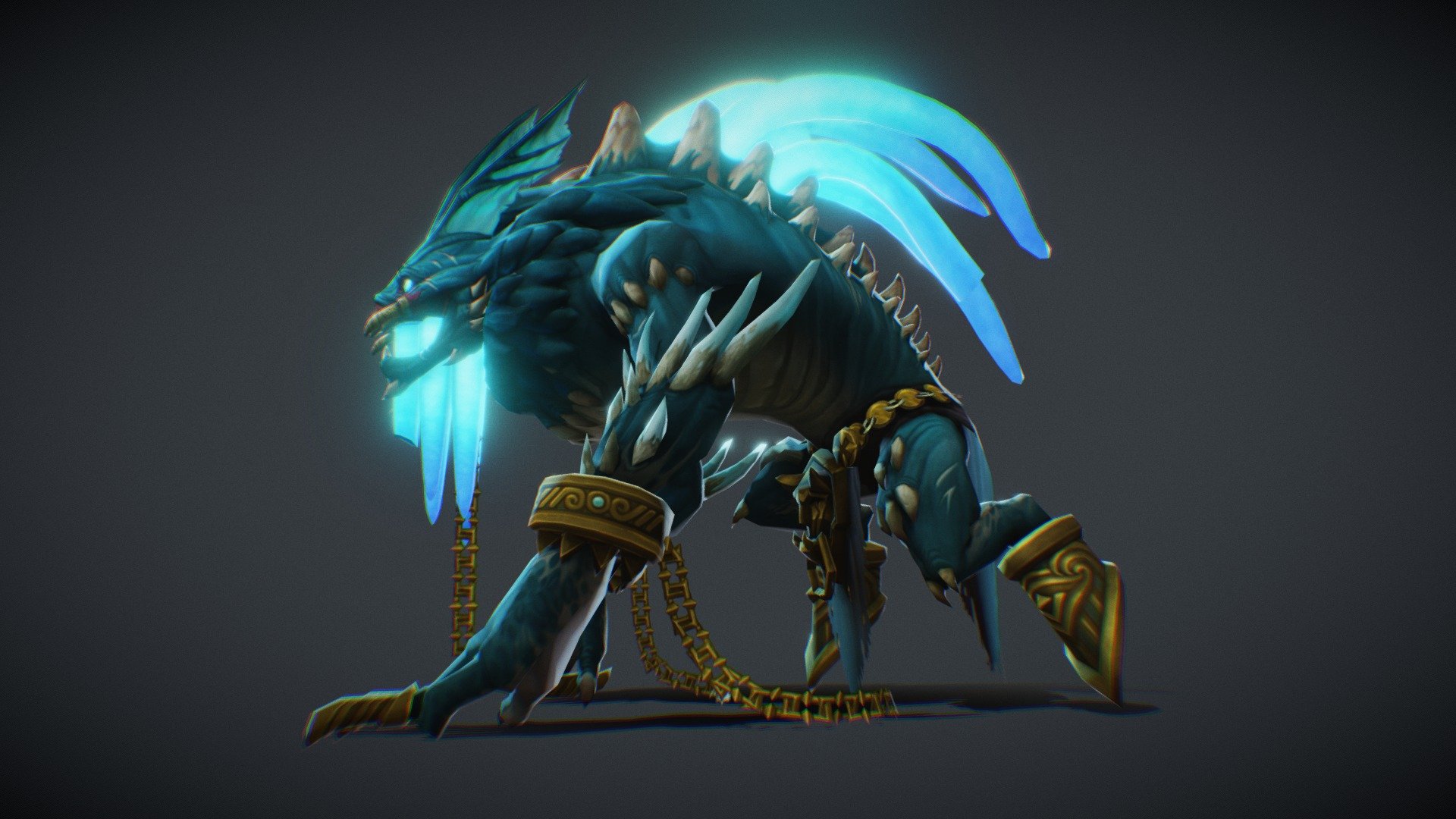 Blind Demon Boss [M] - 3D model by Sergey Perov (@haiver) [6a731e1 ...