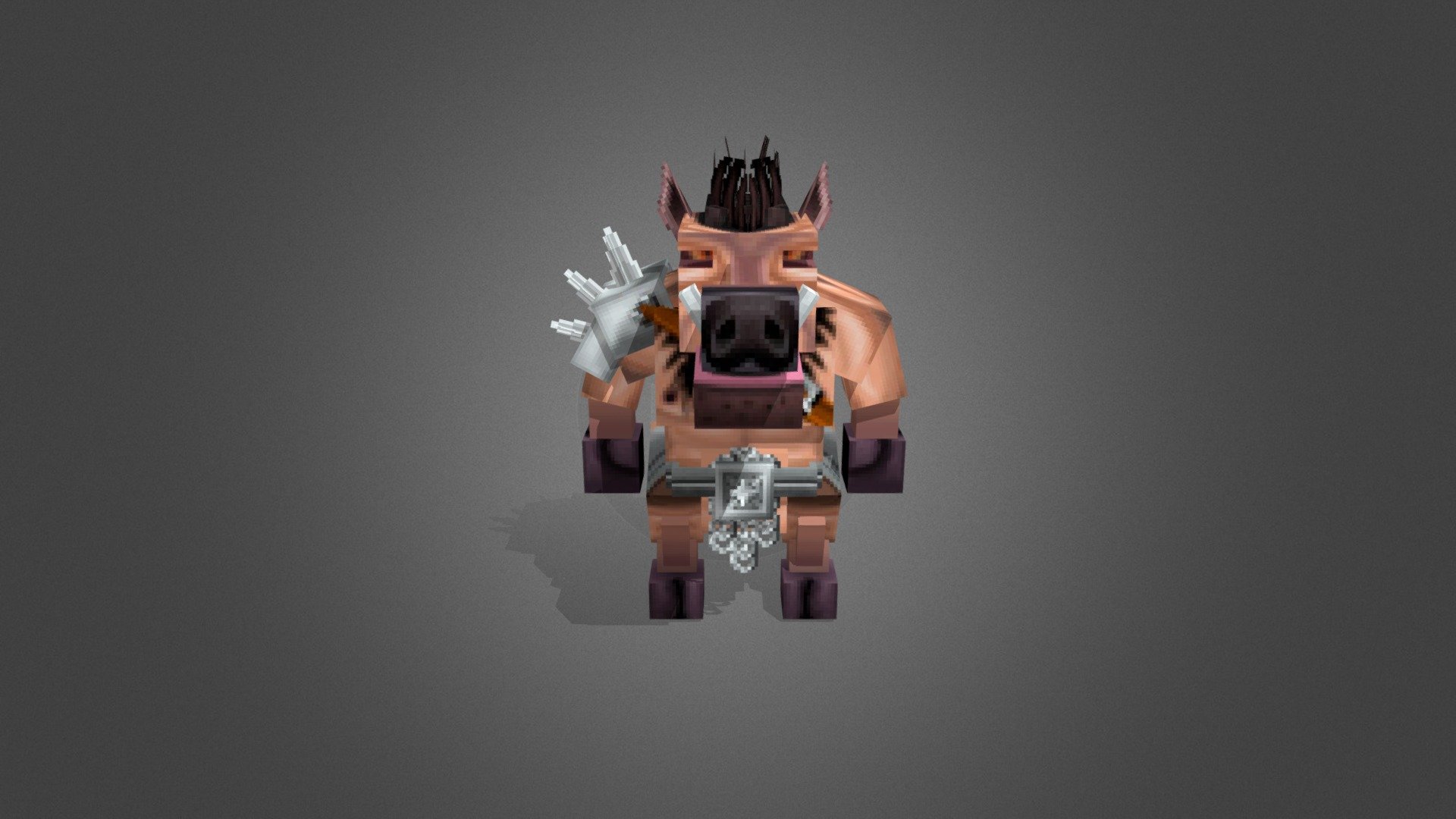 boar monster - 3D model by vita39x [6a7487d] - Sketchfab