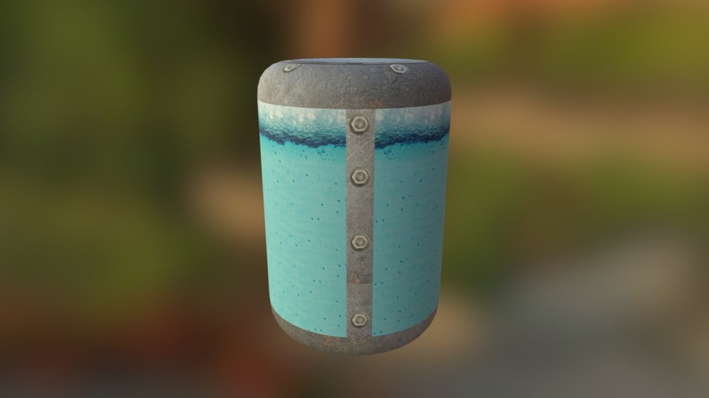 Barrel03 - 3D model by TannerStarr [6a74bc8] - Sketchfab