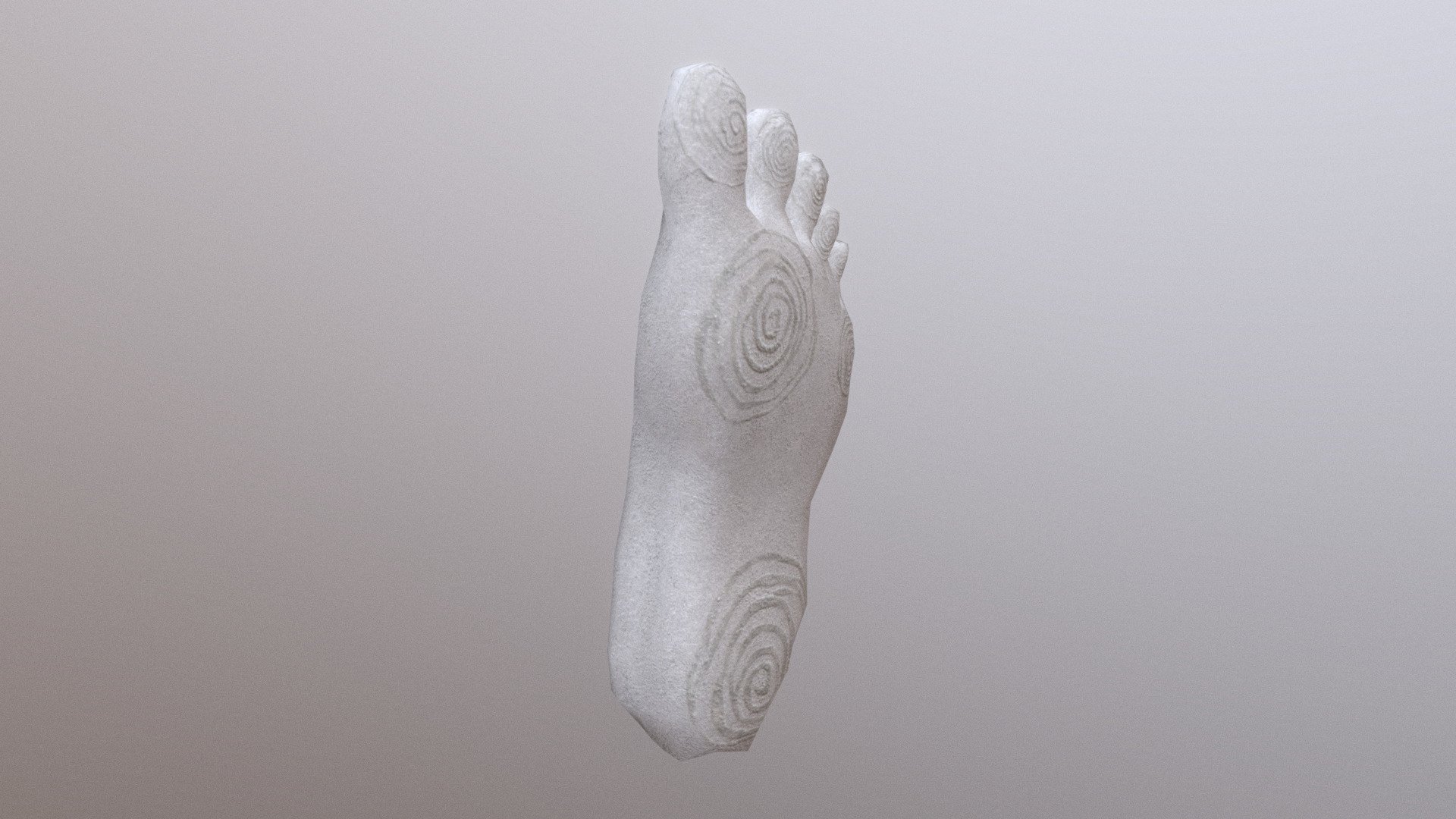 Foot statue - 3D model by 890136 [6a75519] - Sketchfab