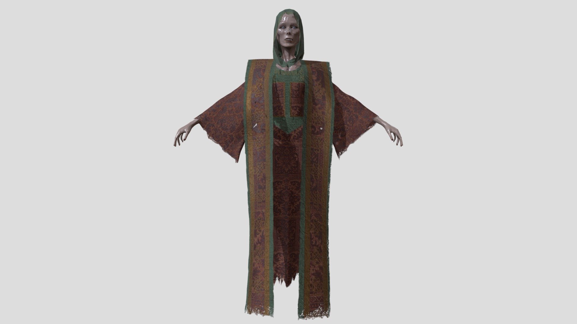 Thinwoman robe - 3D model by HambunZ (@ramsterz) [6a756af] - Sketchfab