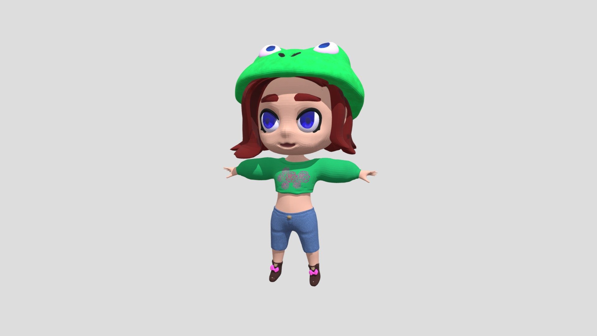 Angry_Chibi - 3D model by fletcherrachel27 [6a756d5] - Sketchfab