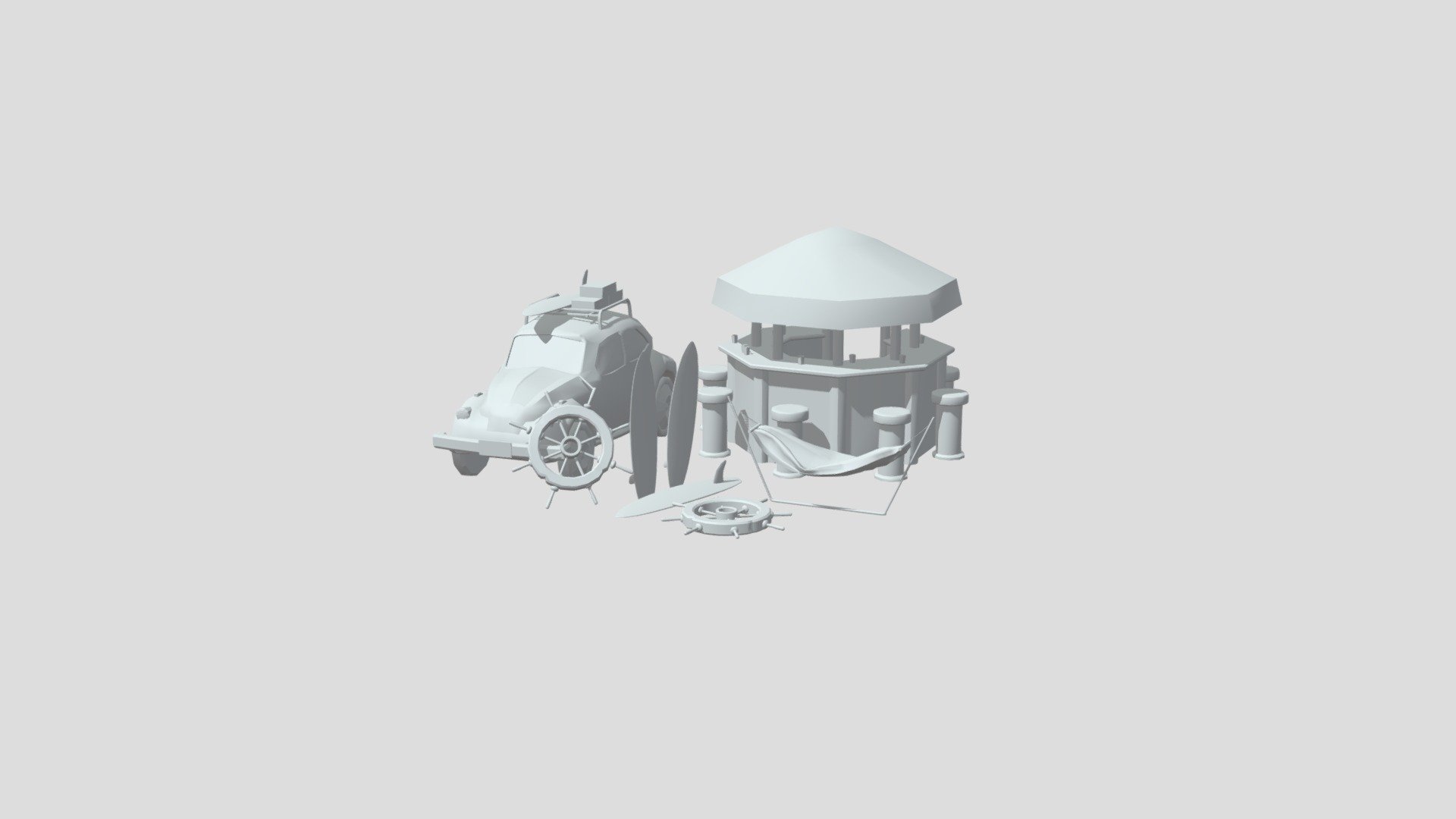 5 props - 3D model by Daniil Yuzhanin (@danimation001) [6a773cb ...