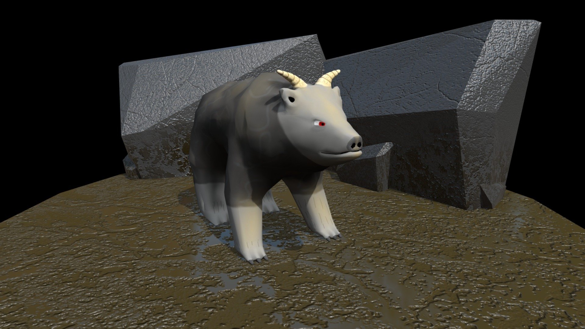Finished Creature - 3D model by Colby Griffon (@ColbyGriffon) [6a77679 ...