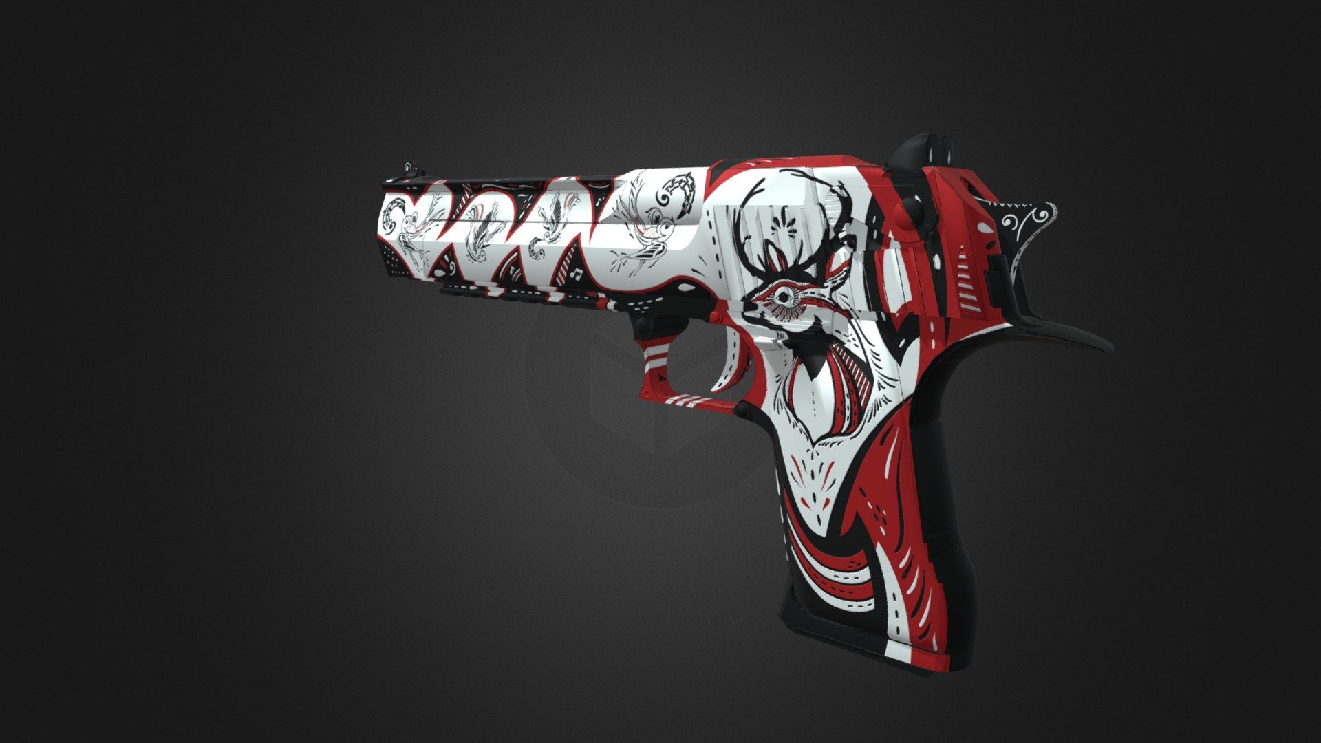 Desert Eagle PERFORMANCE - 3D model by kordiush [6a78ebd] - Sketchfab