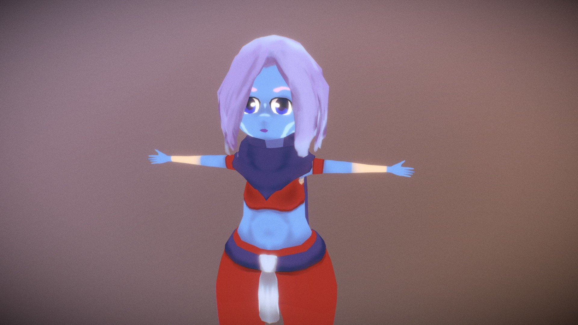 Selia chibi model WIP - 3D model by Dino (@dinomilacic) [6a7986d ...