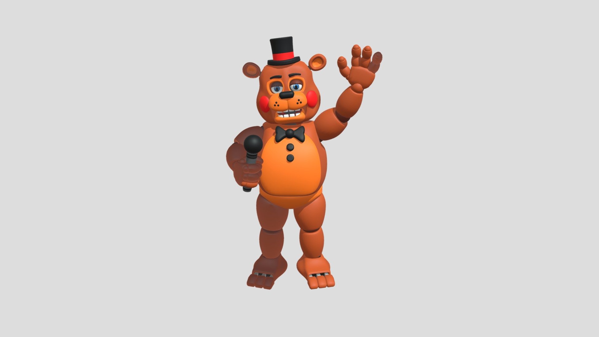 Toy Freddy - Download Free 3D model by Boiman (@nnicio123) [6a7a77c ...