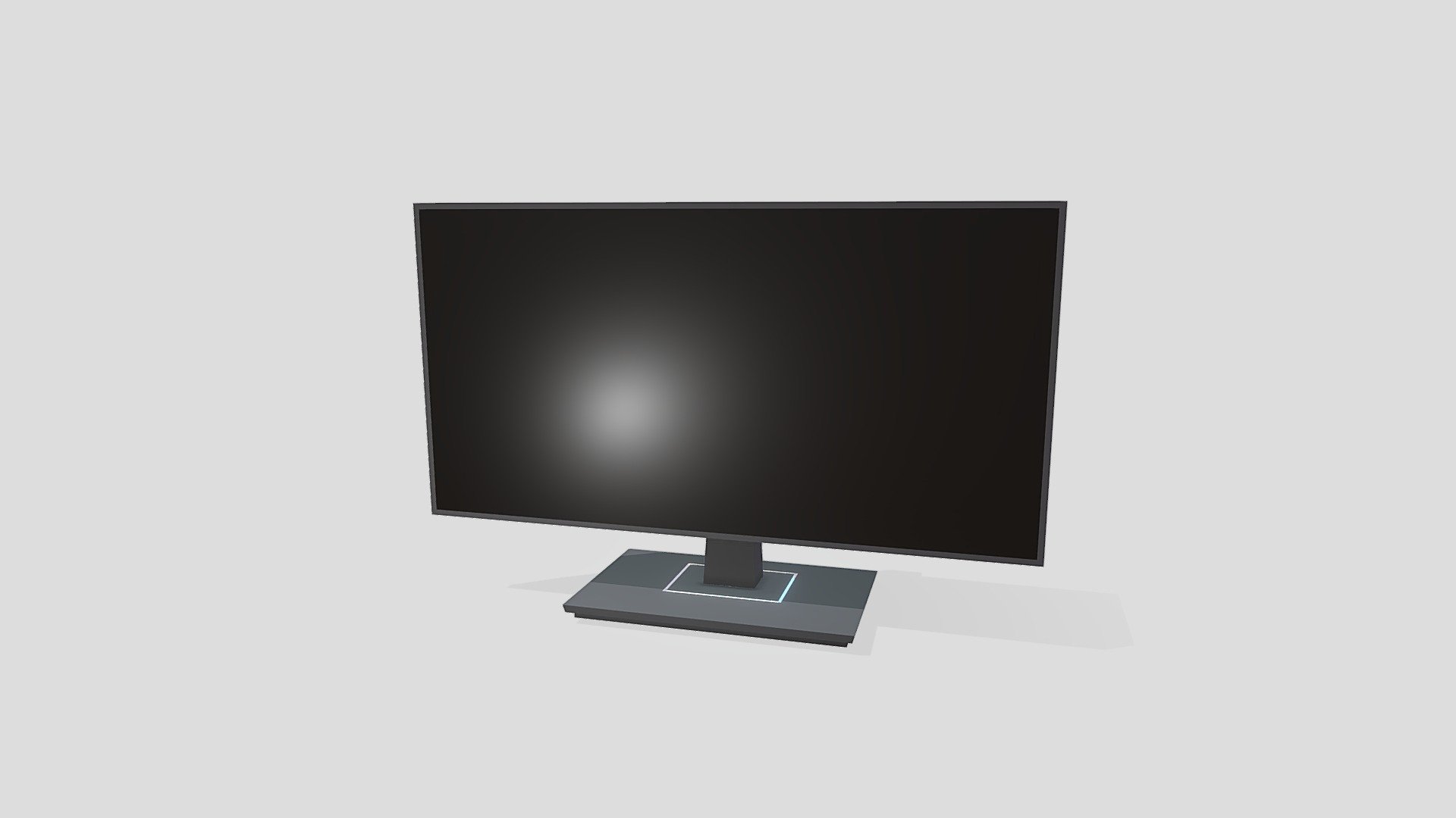 Office Monitor / Workstation Monitor - Download Free 3D model by ...
