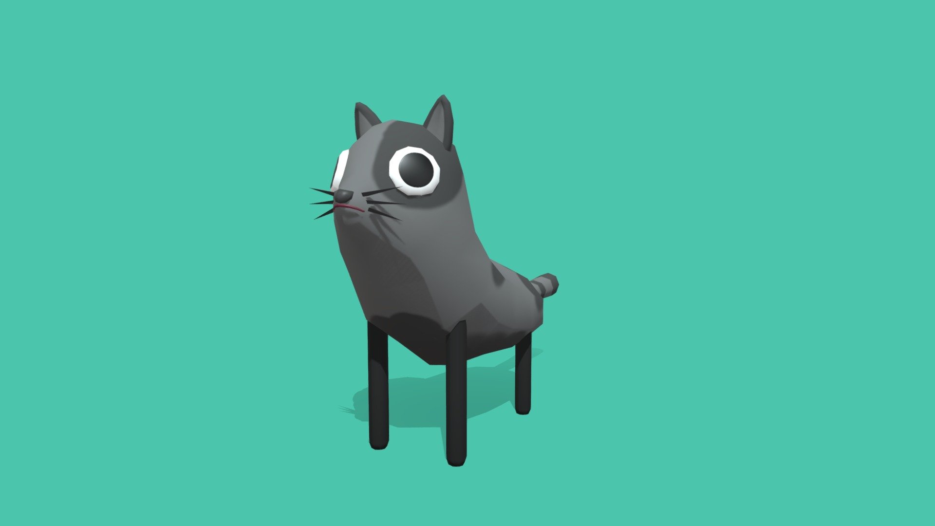 Stylized Cat Low Poly - Download Free 3D model by micaelsampaio ...