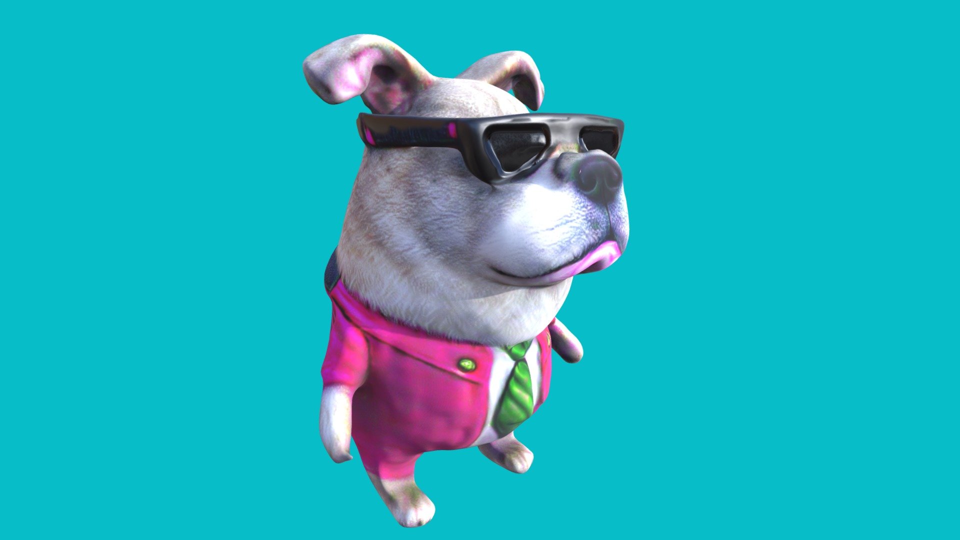 toon dog - Download Free 3D model by vicente betoret ferrero (@deathcow ...
