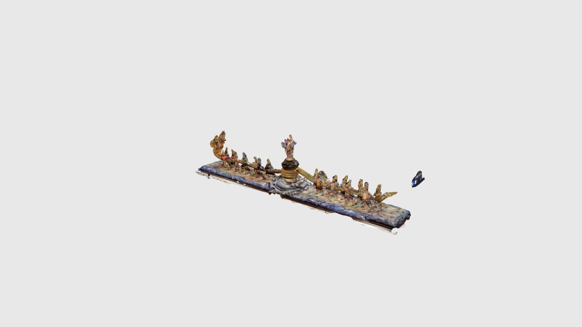 Bangkok Airport - Samudra Manthan - Download Free 3D model by ...