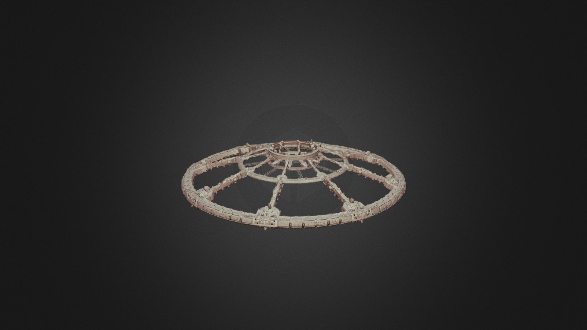 Space Station - 3D model by Julian D. (@jdspinne) [6a7cd42] - Sketchfab