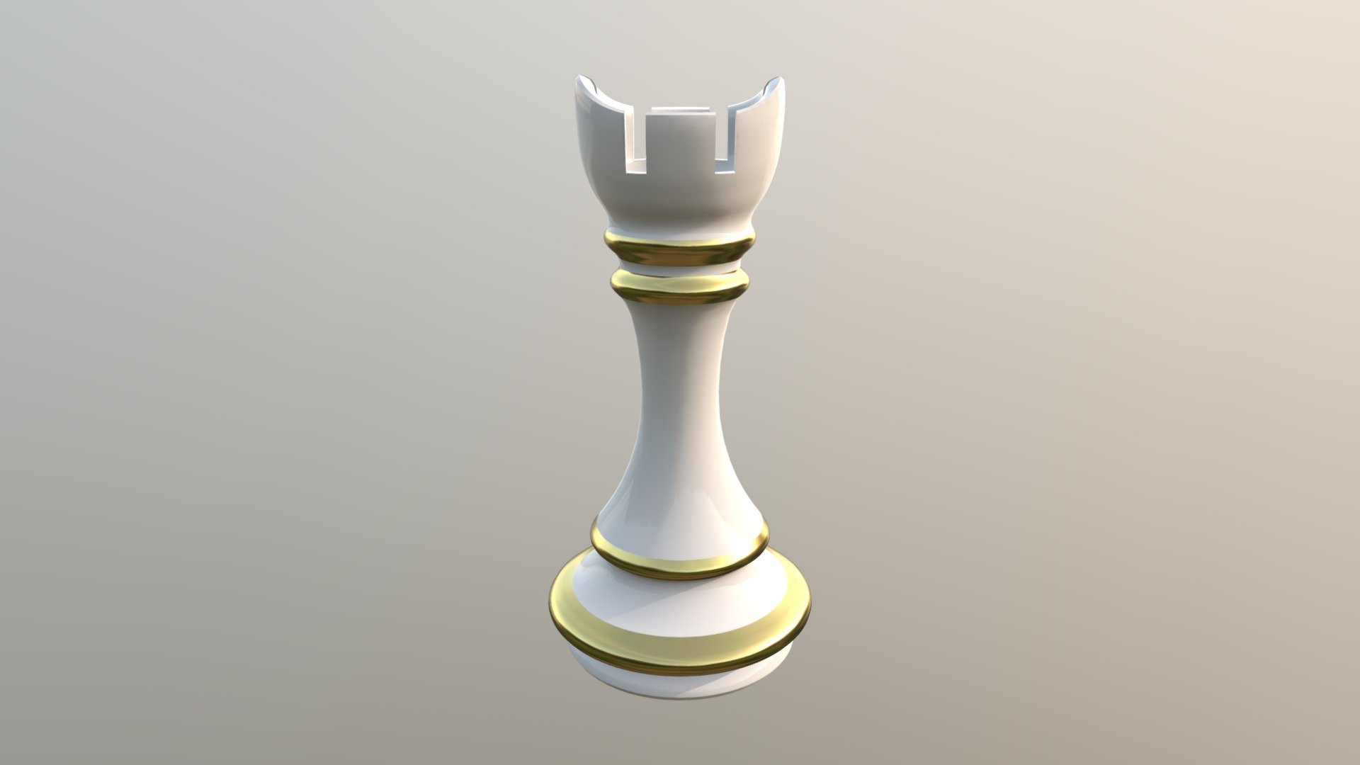 White Rook - 3D model by raadbadr [6a7cdcc] - Sketchfab