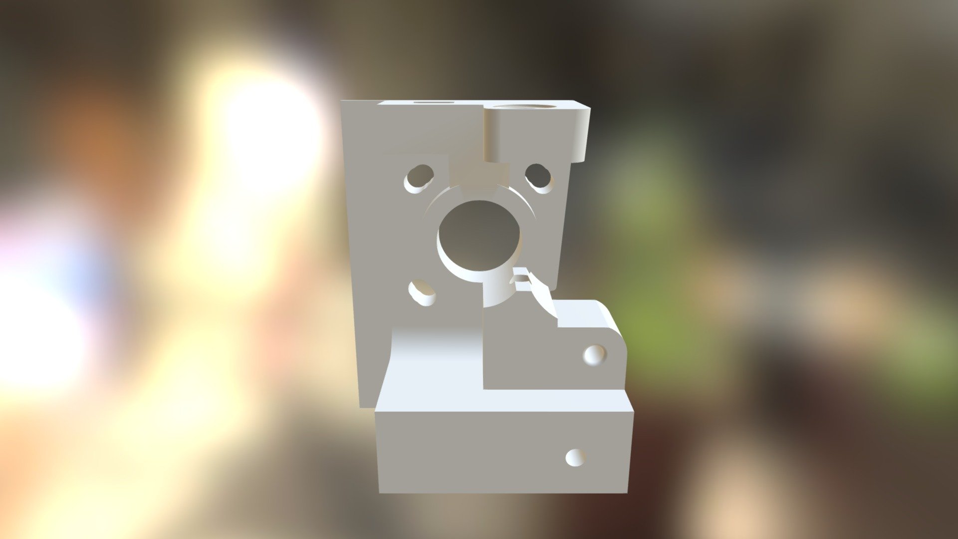 [10869] GB3+ Extruder Block Right Rev3 - 3D model by re:3D (@re3d ...