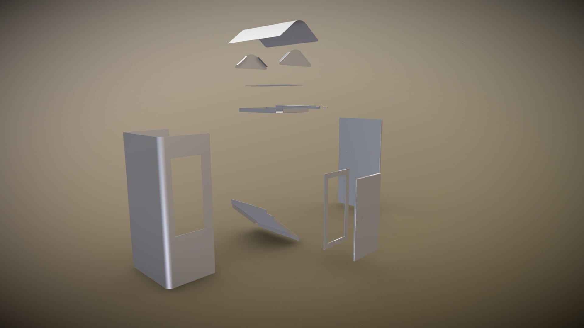 Brievenbus | Explosietekening - Download Free 3D model by Stichting ...