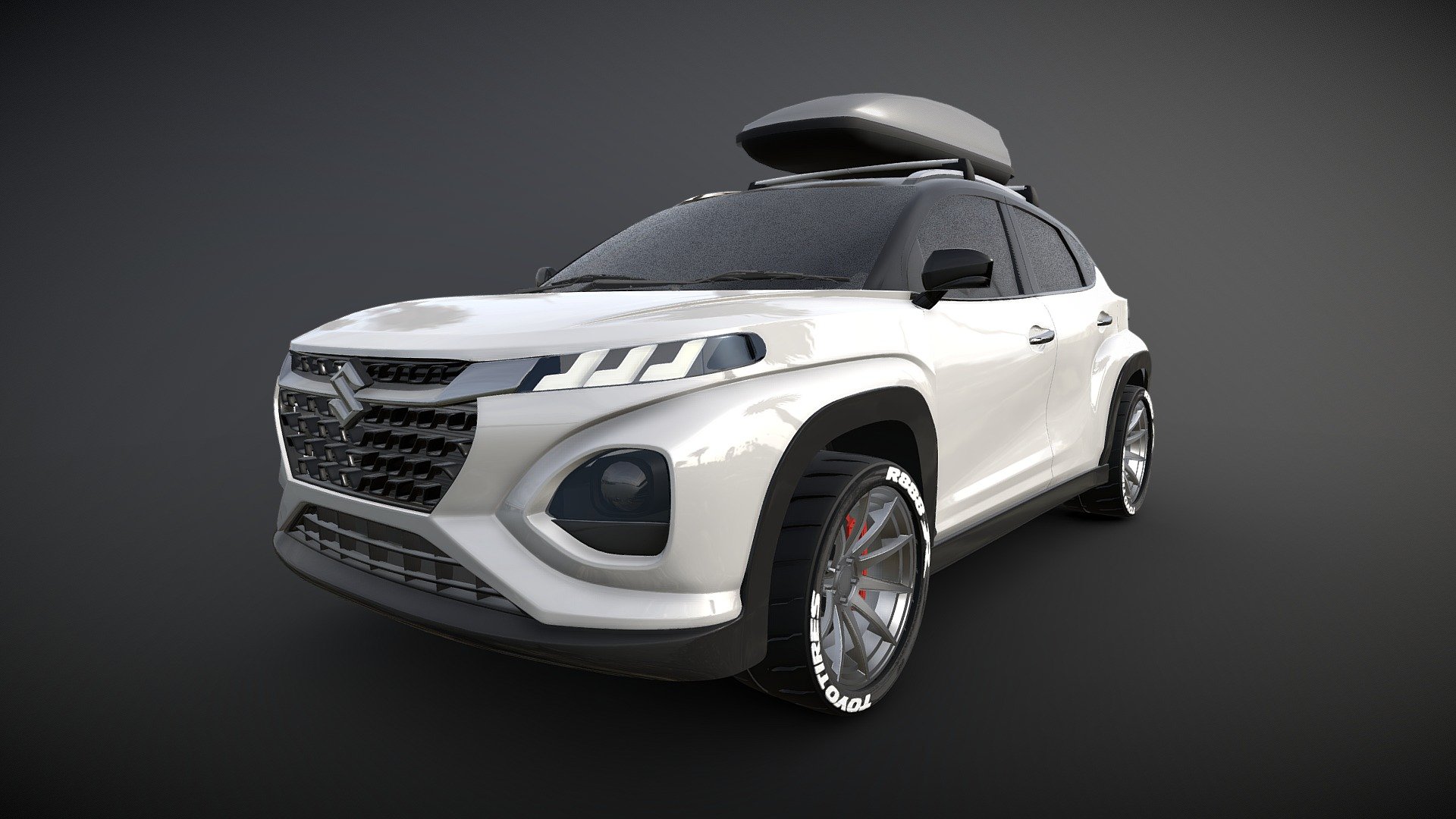 maruti suzuki fronx - 3D model by Moon 3d (@moon_3d) [6a7e5ed] - Sketchfab
