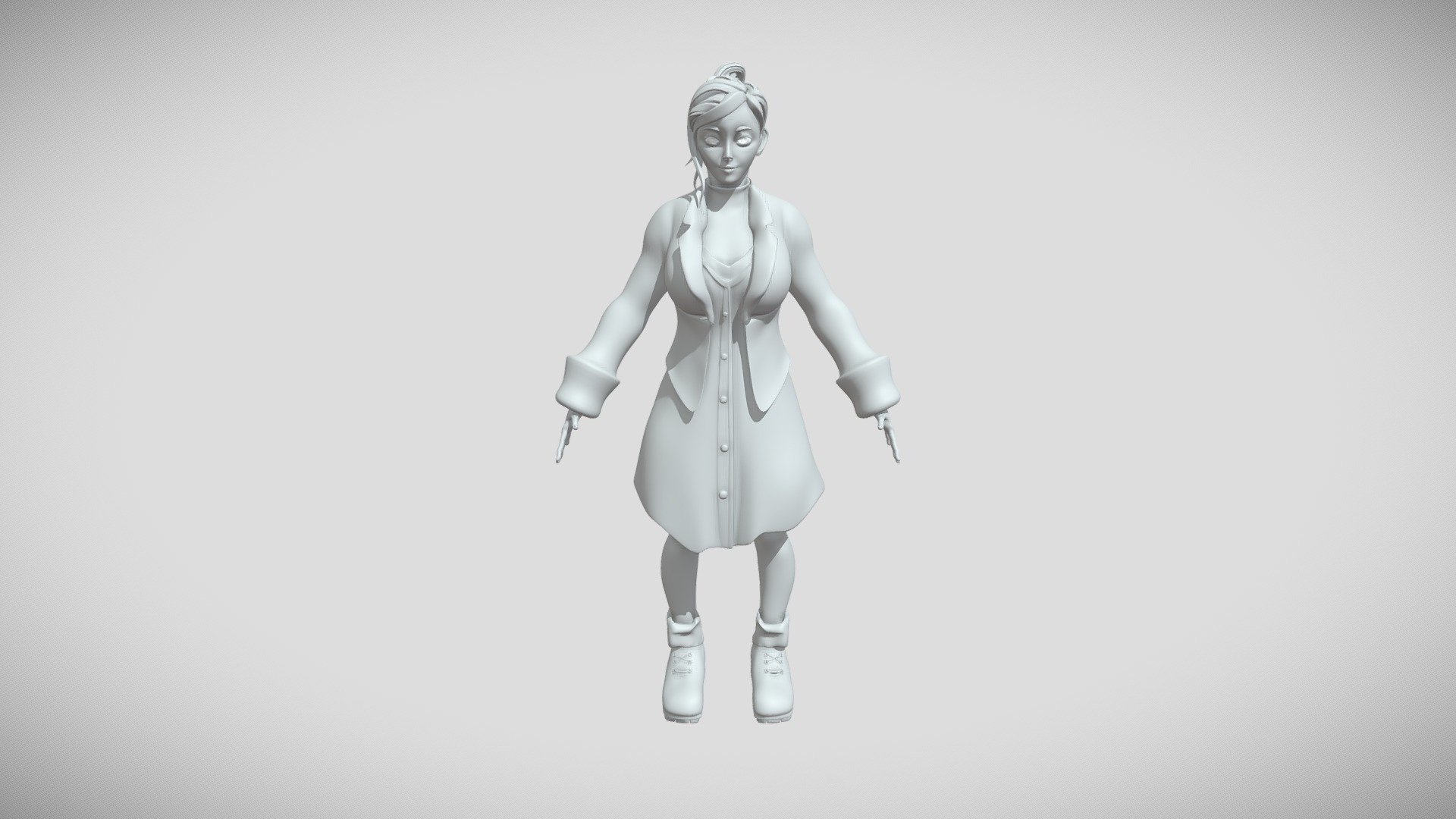 Rin from Sleep Walkers - 3D model by greenwasabicecream [6a7e8a9 ...