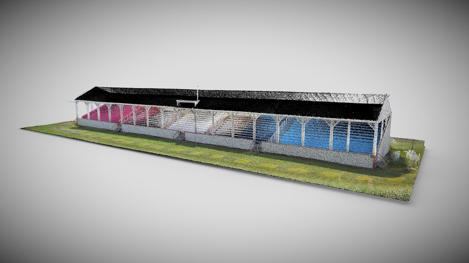 Raymond Rodeo Grounds Grandstand - 3D model by pcdawson (@nanook434 ...
