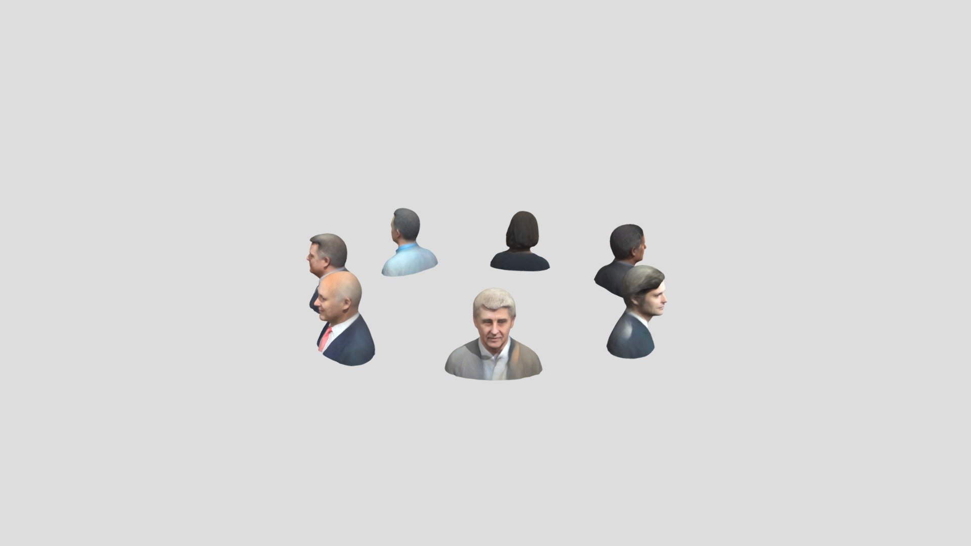 Czech Republic Candidates Elections 2023 - Download Free 3D model by ...