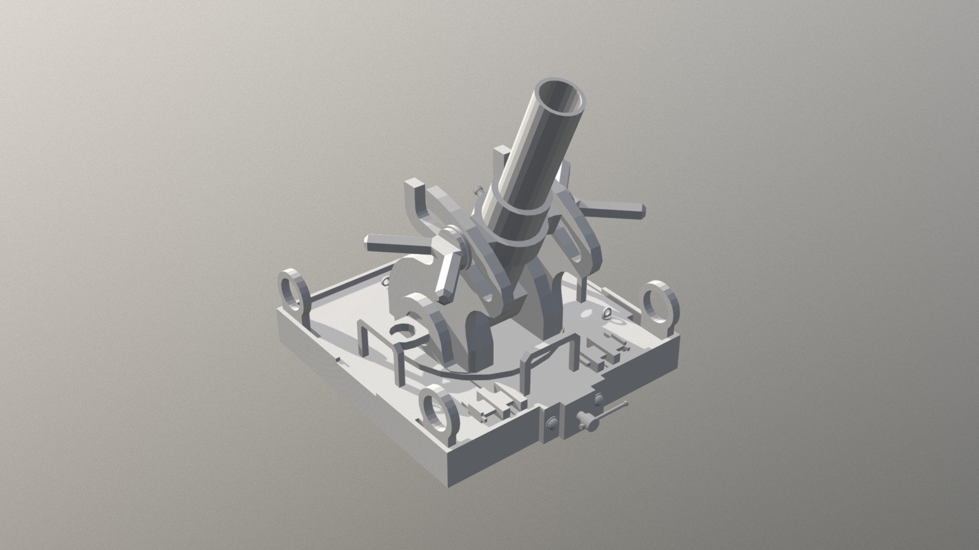 SOLUNSKI FRONT Minobacac No1 - 3D model by Goran Radomirovic (@goran ...