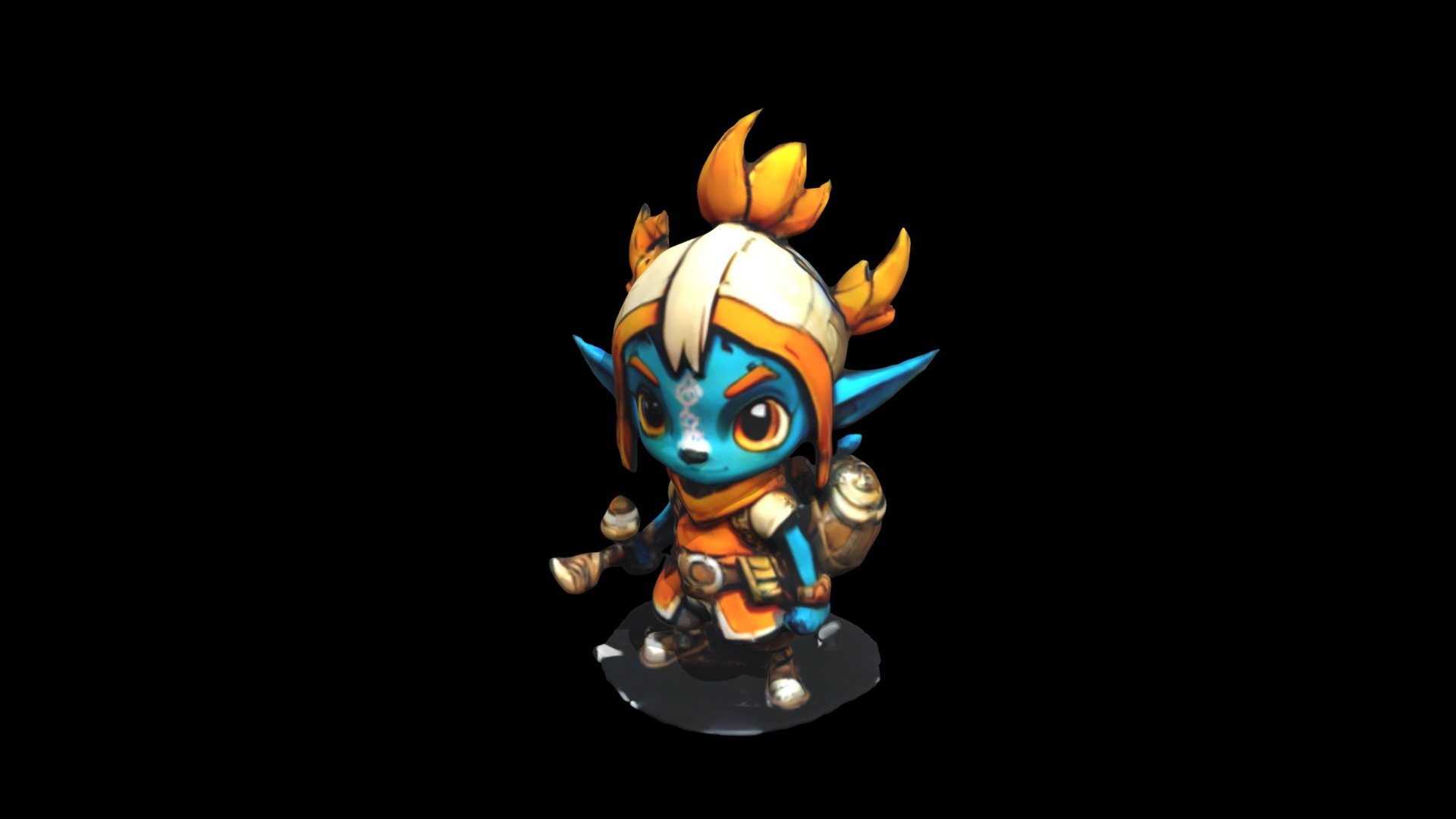 Introducing Chibi Geno, the Adventurous Travele - Download Free 3D ...