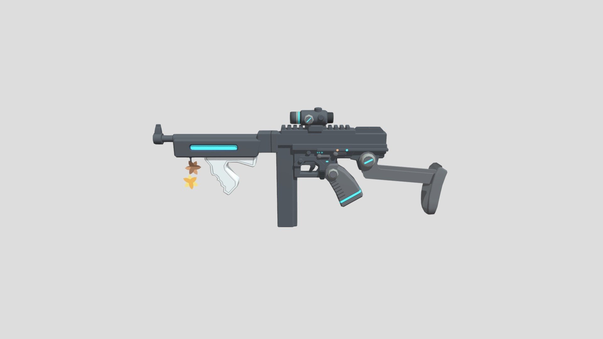 [Blue Archive Weapon] - Saten Ruiko - Download Free 3D model by yochan ...