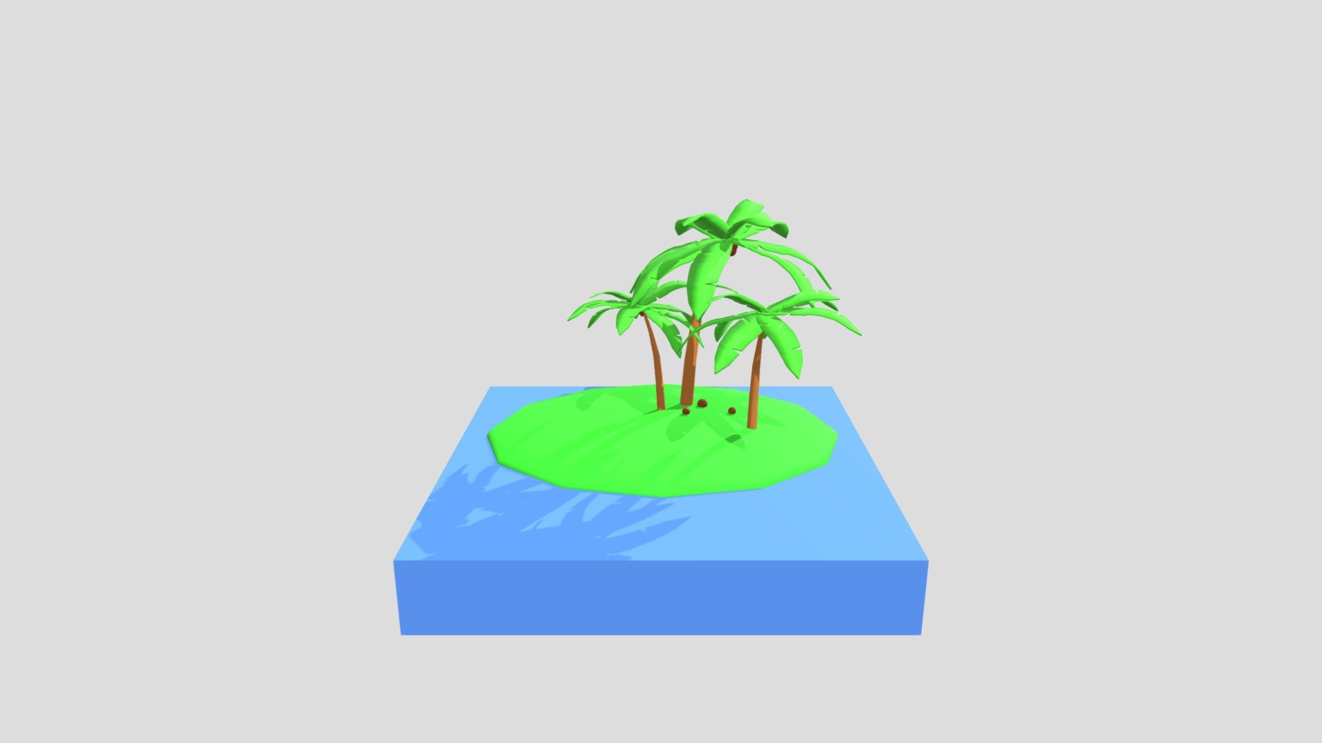 Small Island - Download Free 3D model by Fariid_mayza (@fariidmujwadil ...