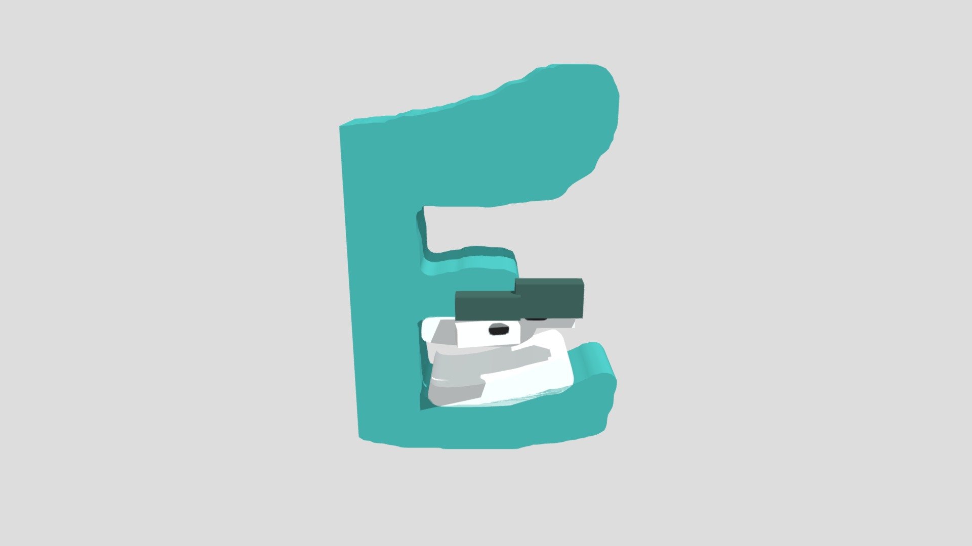 E 3D - 3D model by ianricardo2022 [6a89497] - Sketchfab