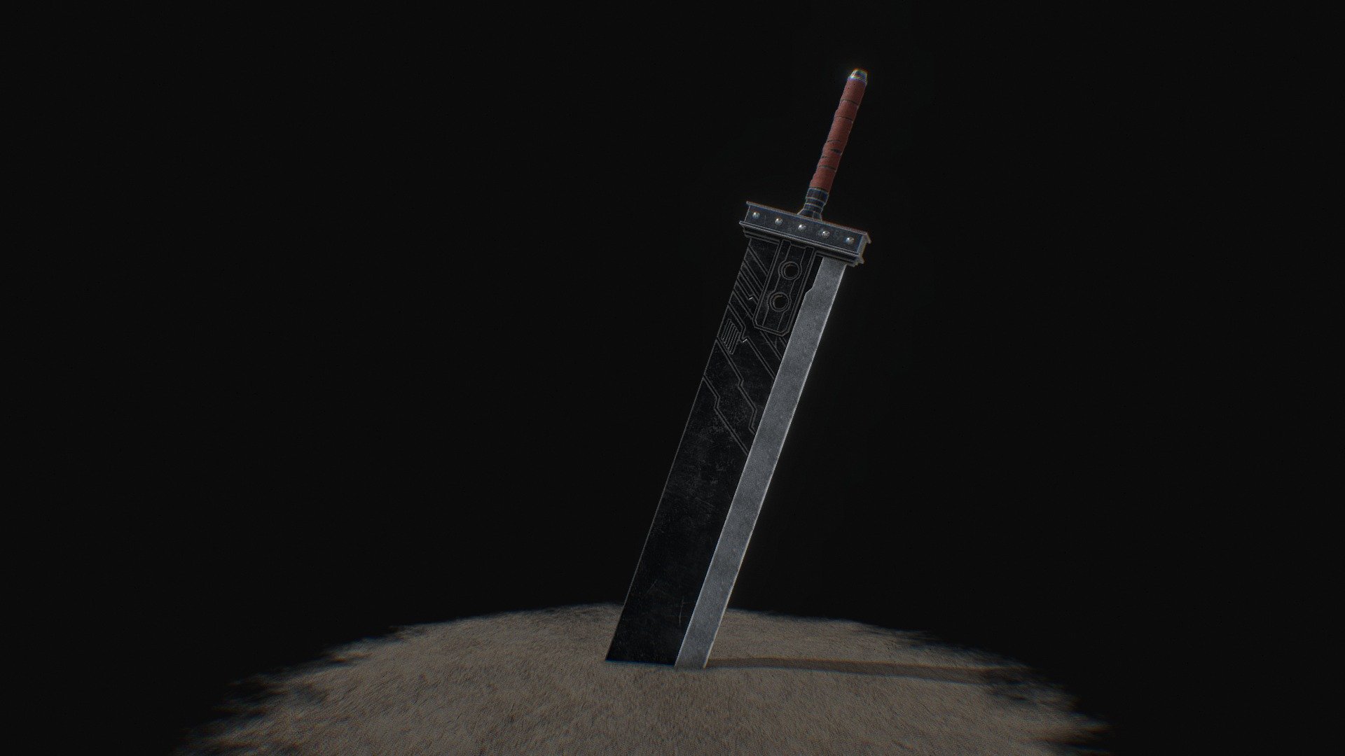 Buster Sword - Final Fantasy VII - 3D model by Miror-Z [6a89b33 ...