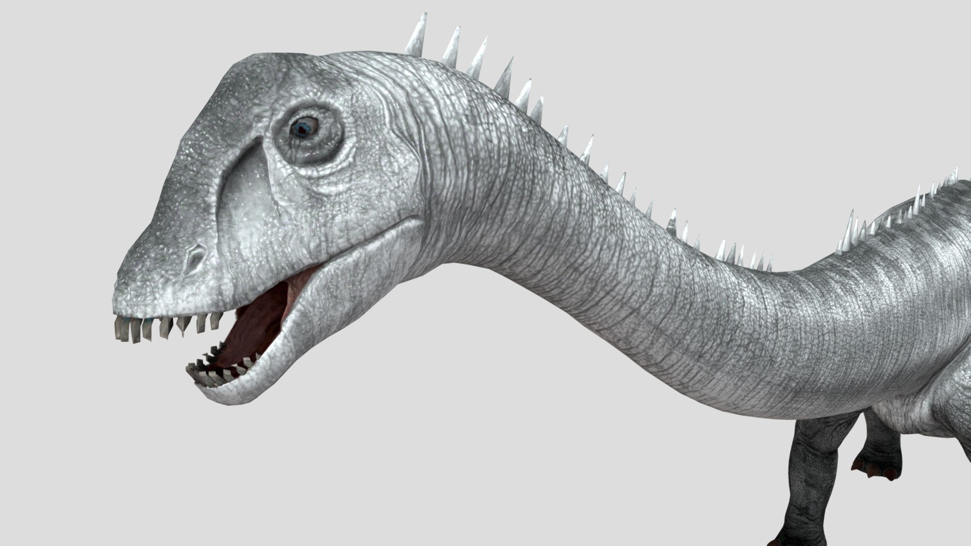 Diplodocus - Download Free 3D model by Tim (@TimFallas) [6a8ac1f ...