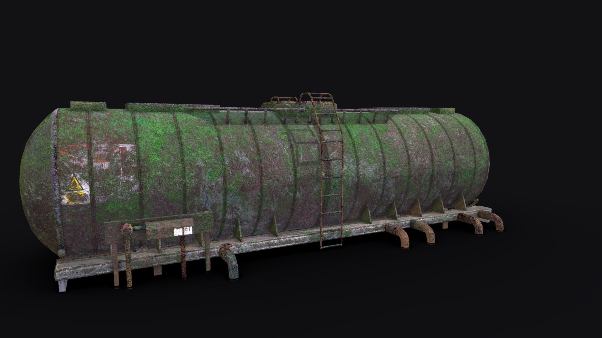 Fuel Tank #1 - 3D model by inthernal9 [6a8c214] - Sketchfab