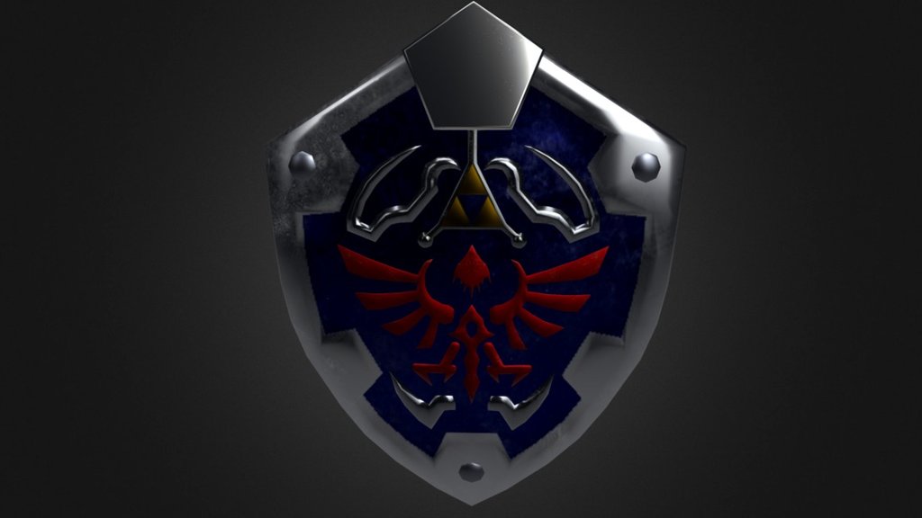 Hyrule Shield (WIP) - 3D model by IRMossimo [6a8d889] - Sketchfab