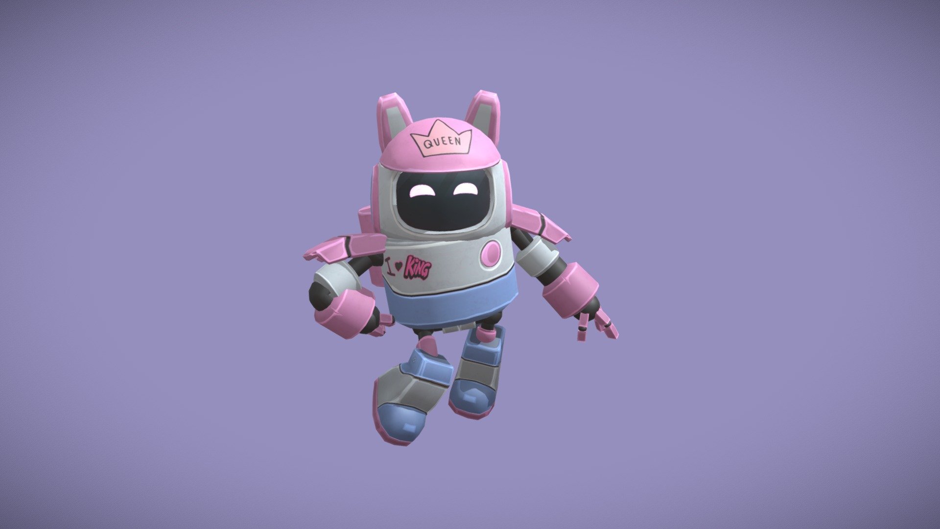 Bot-girl - 3D model by matvey_seremak (@vamdampz) [6a8e0c8] - Sketchfab