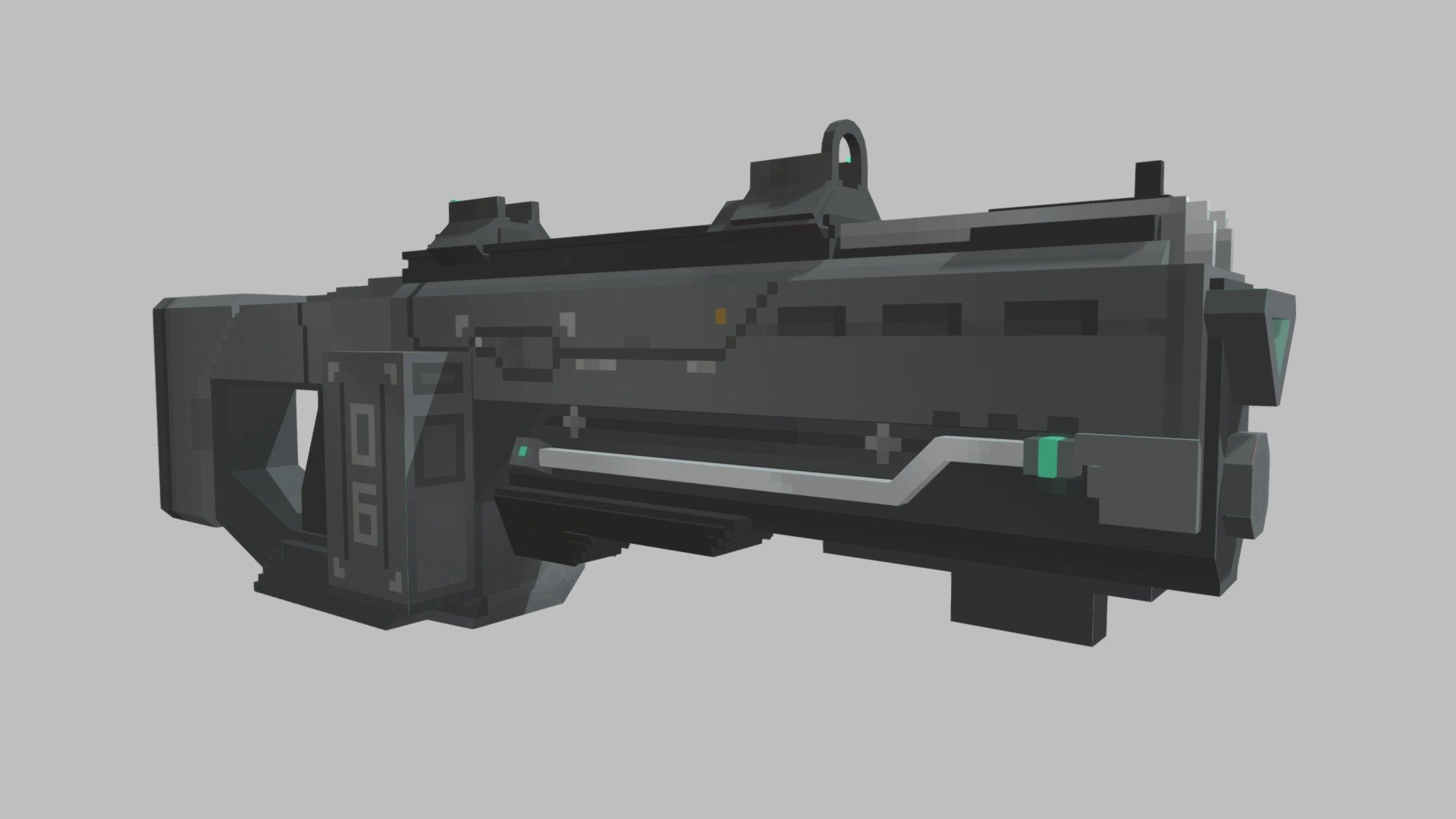 Assault rifle - 3D model by Tritolix [6a8e627] - Sketchfab