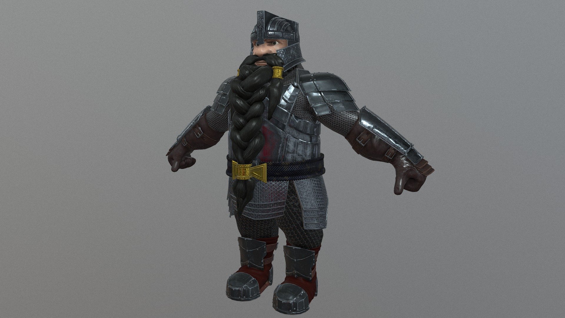 3D model of dwarf - Download Free 3D model by The Kala Ce ...