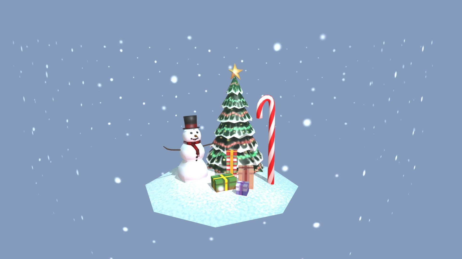 Christmas Asset Pack - 3D model by Goose (@UnluckilyAGoose) [6a909c7 ...