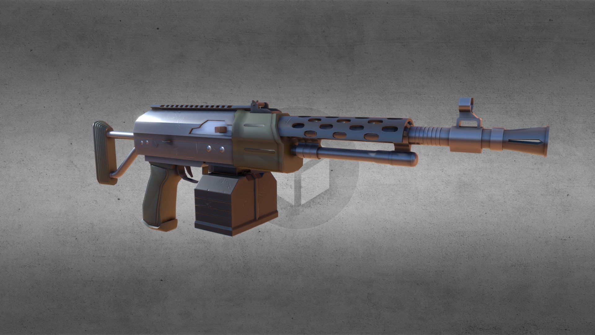 LMG - 3D model by Hene [6a92b99] - Sketchfab
