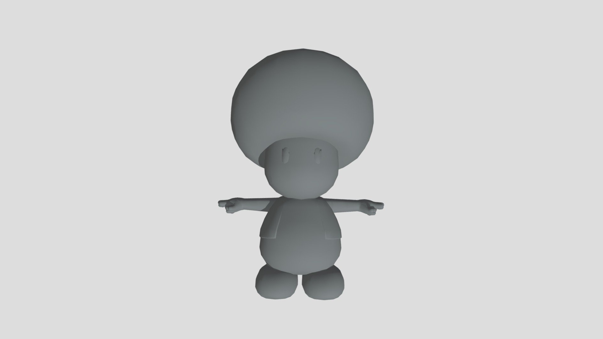 Toad - 3D model by Ashley (@lana.taratata) [6a92fb1] - Sketchfab