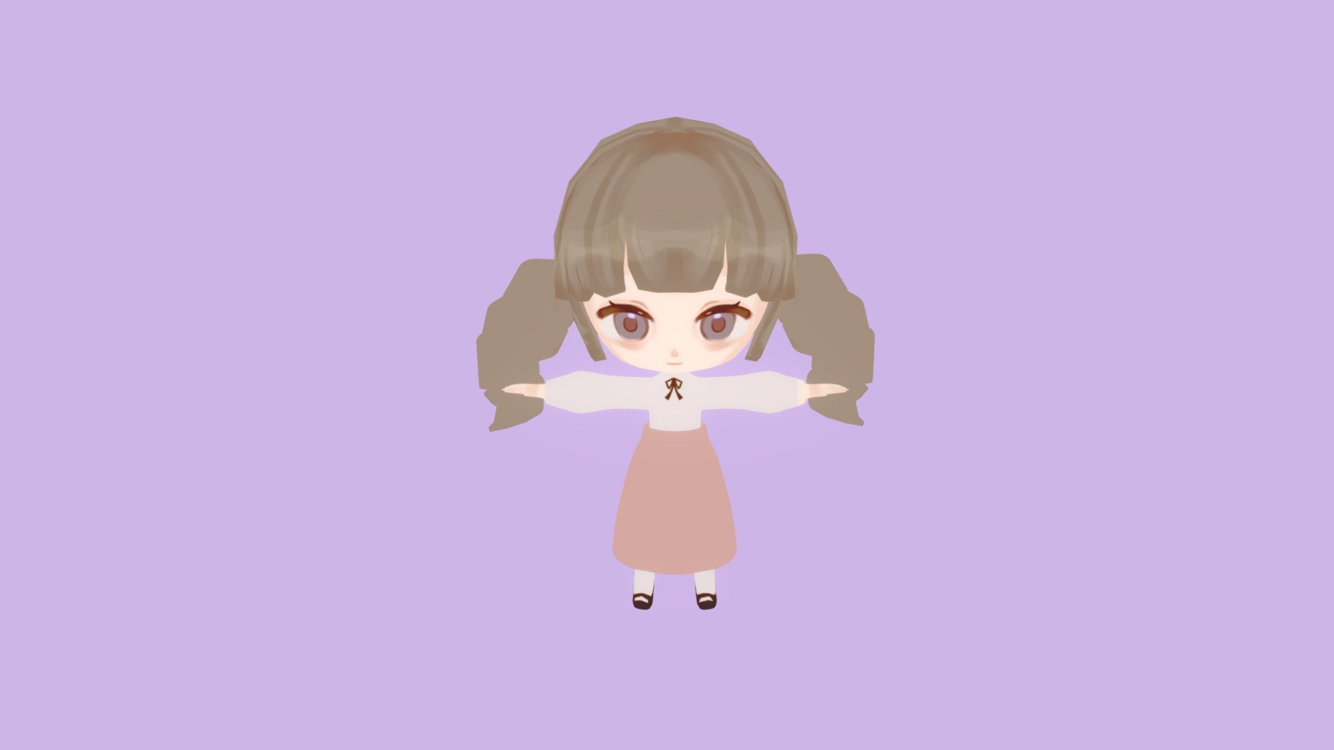 Marina Fear and Hunger Chibi - 3D model by lazeuli (@eulilnoh) [6a9576d ...