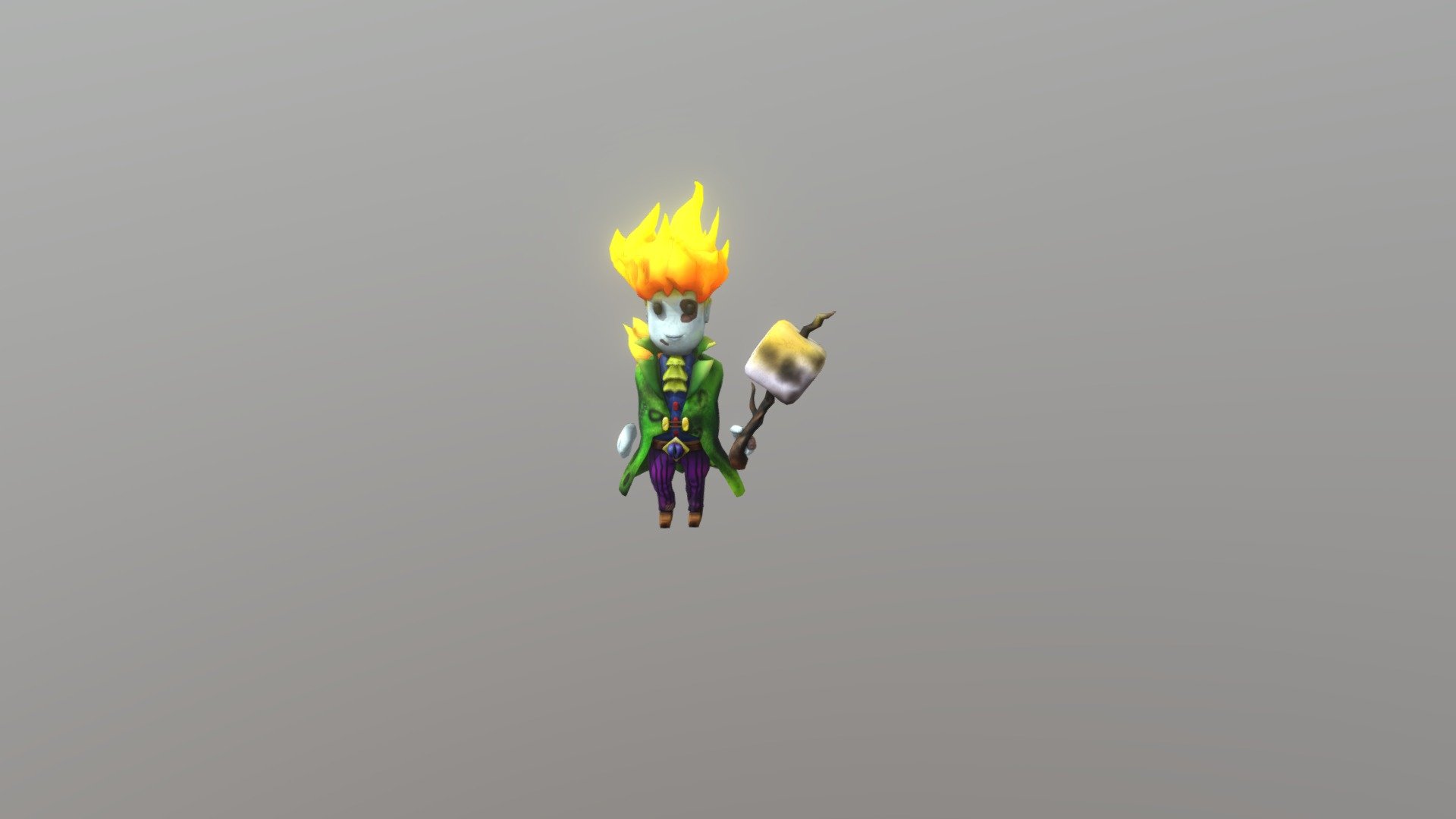 Moshi: The Burnt Man - 3D model by AgustinGB [6a95dfc] - Sketchfab