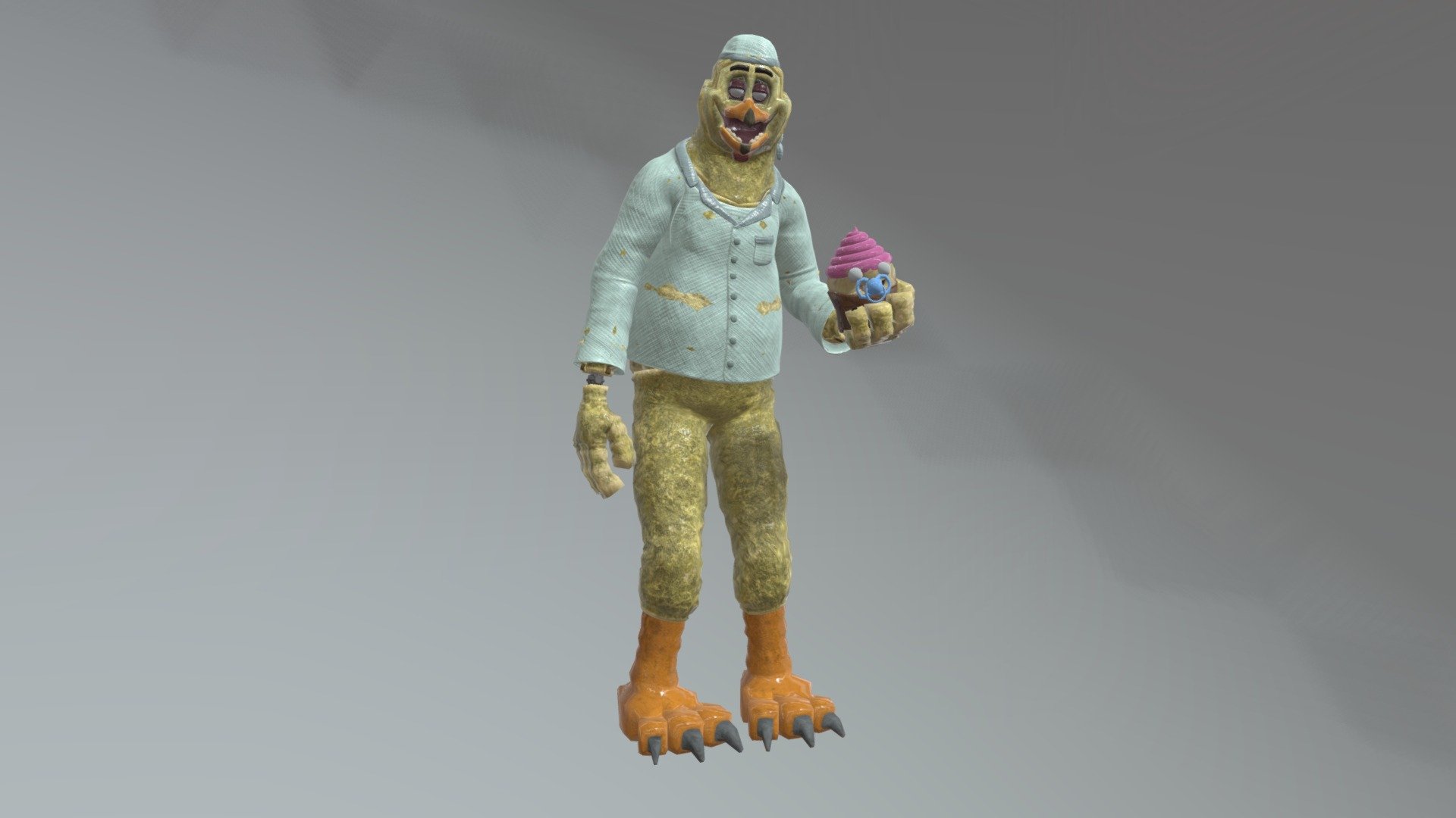 Jr_ Chica - Download Free 3D model by Fan promedio de fnaf ...